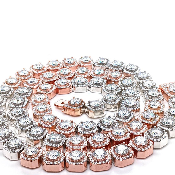 Square Tennis Chain - Iced Out Customs