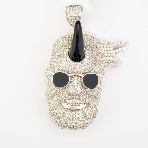 Iced Out Unicorn Man sterling cz - Iced Out Customs